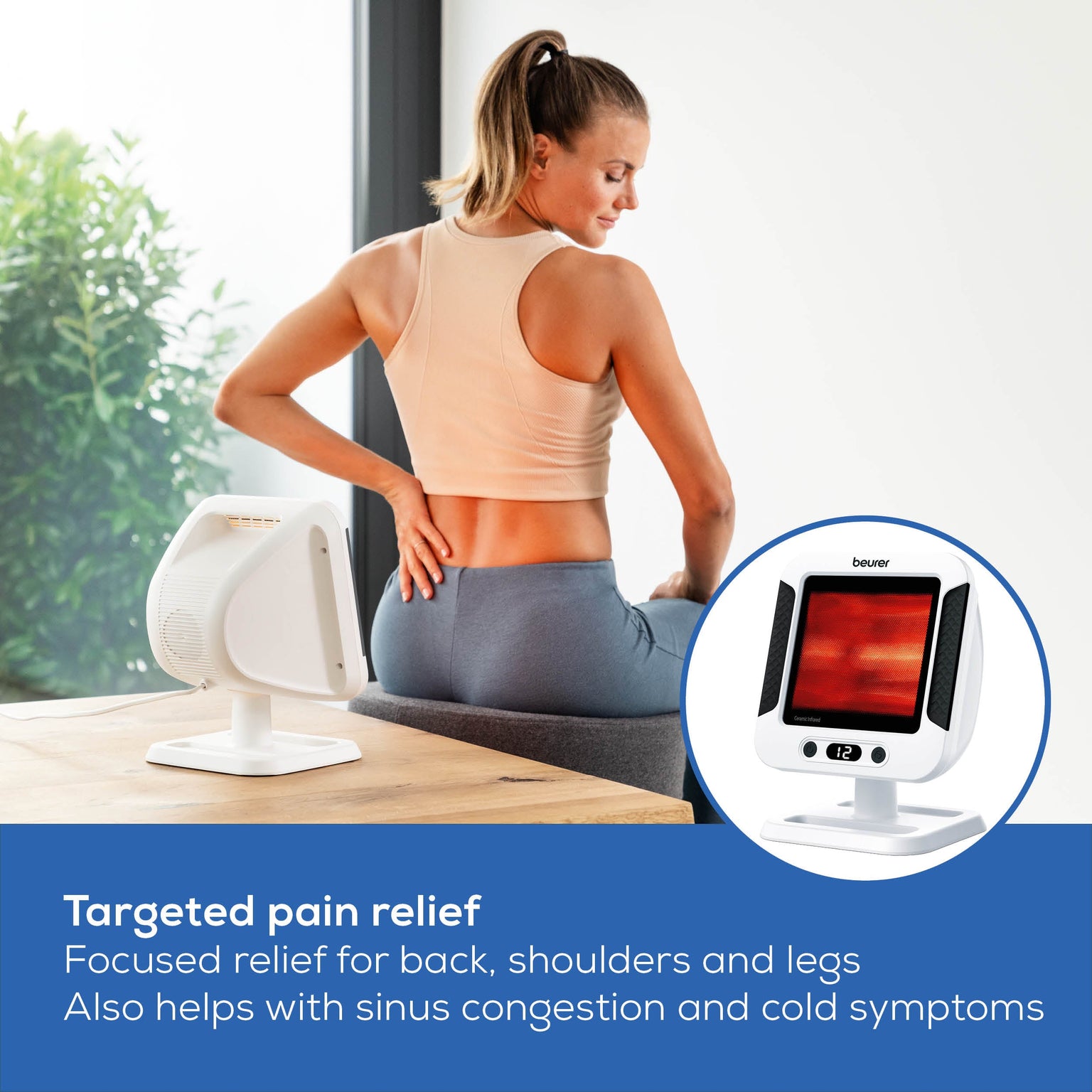 Infrared Lamps for Muscle Pain & Enhanced Relaxation — Beurer