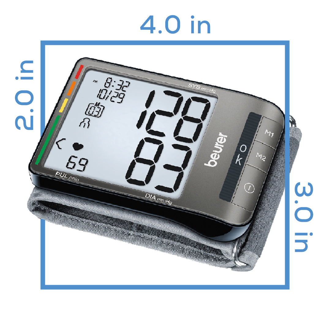 Best Digital & Automatic Wrist Blood Pressure Monitor BC81 — Beurer