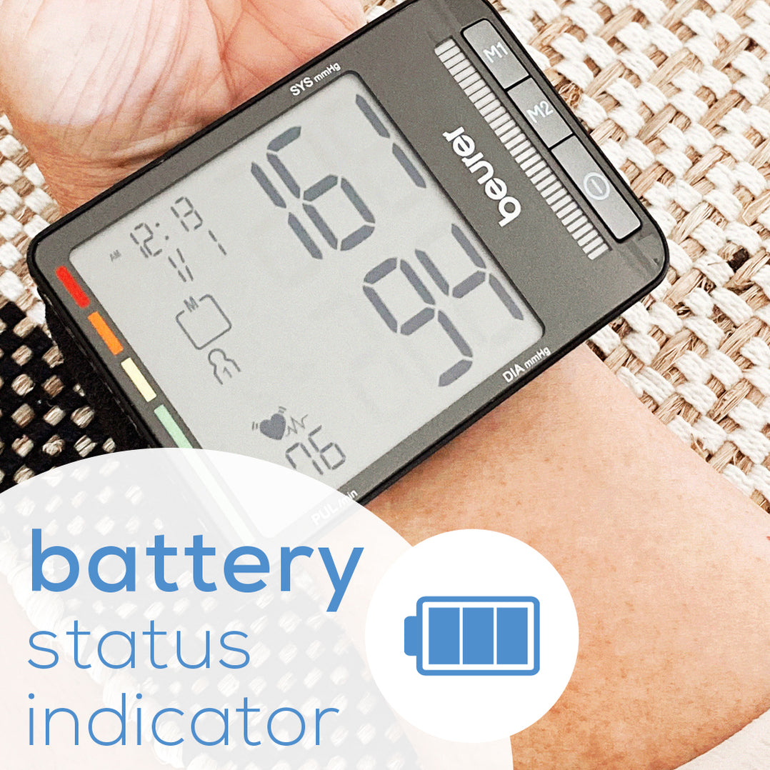 Best Digital & Automatic Wrist Blood Pressure Monitor BC81 — Beurer