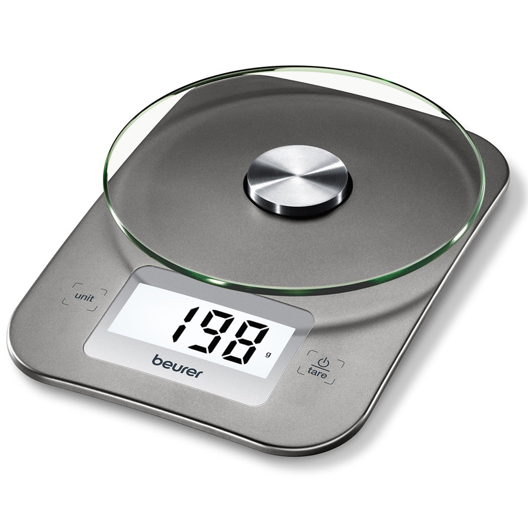 Beurer Digital Kitchen Food Scale with Easy to Read Touch Display 11 lbs KS26