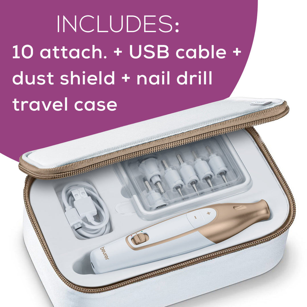 Cordless Manicure & Pedicure Nail Drill Kit MP64 | Beurer